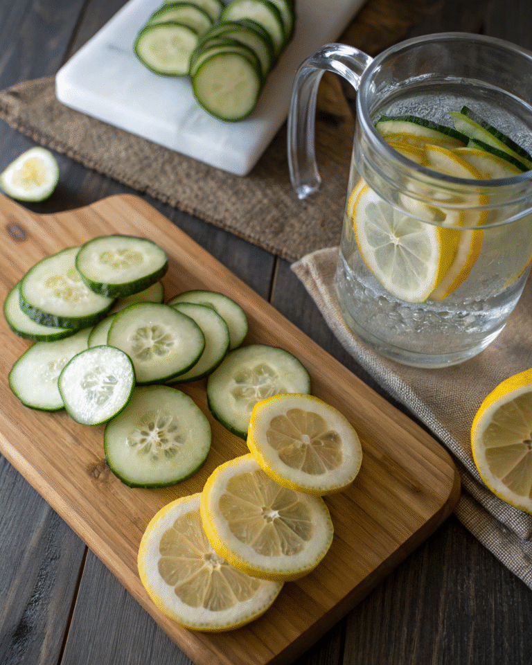 Cucumber Lemon Water: 7 Proven Benefits You’ll Love